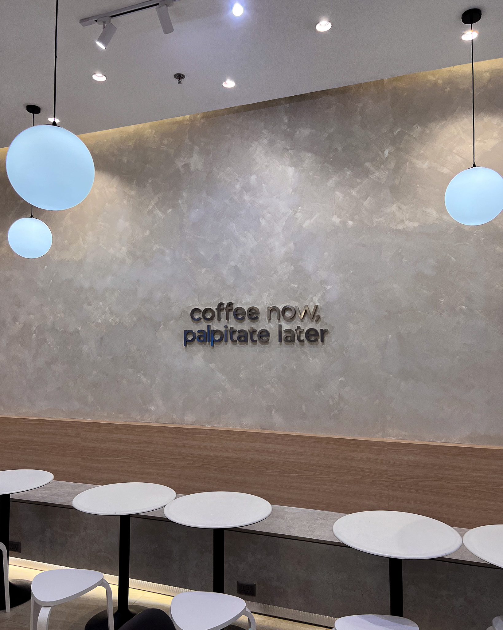 Palpitate Coffee List of Branches - Me and My Beans Talk