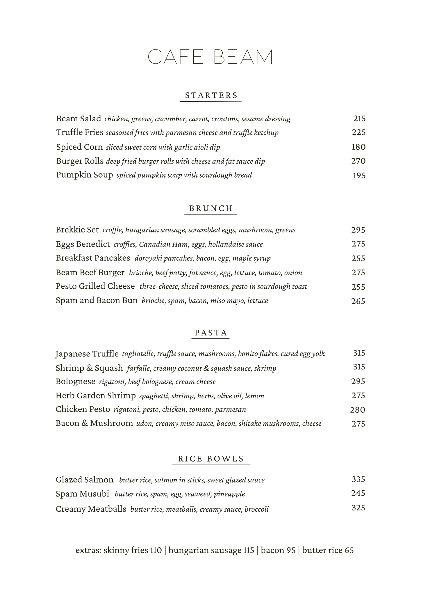 Cafe Beam: A Minimalist Cafe - Me and My Beans Talk